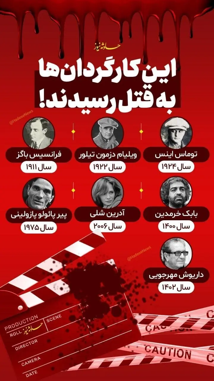 داریوش مهرجویی، دومین کارگردانی که در ایران به قتل رسید